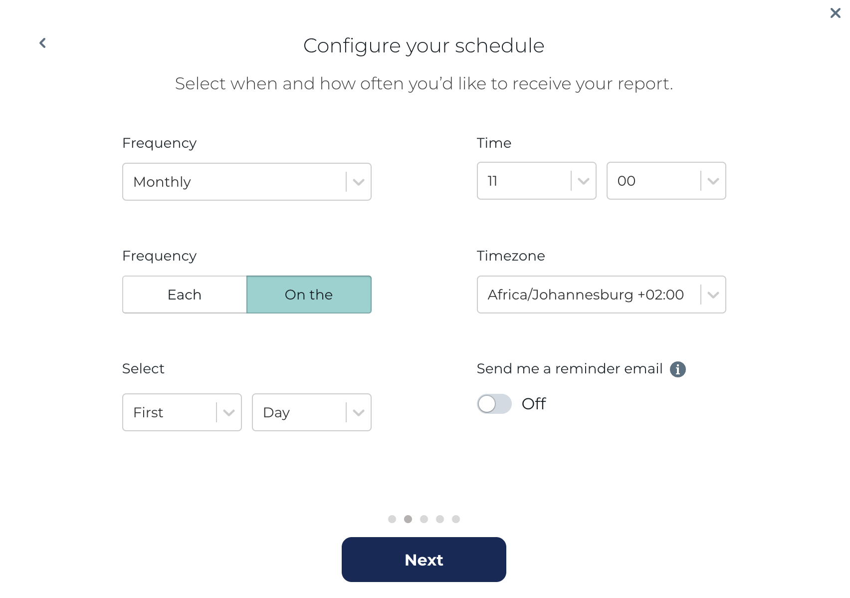Scheduled Reports Guide Syft Analytics